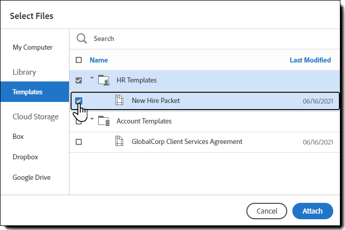Adobe Acrobat Sign user's get started guide